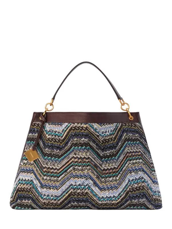Missoni Zigzag Lamé Shoulder Bag - Multicoloured