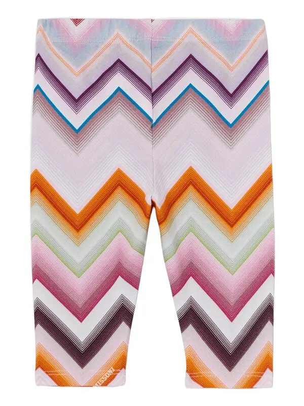Missoni Stretch Cotton Leggings - Multicoloured