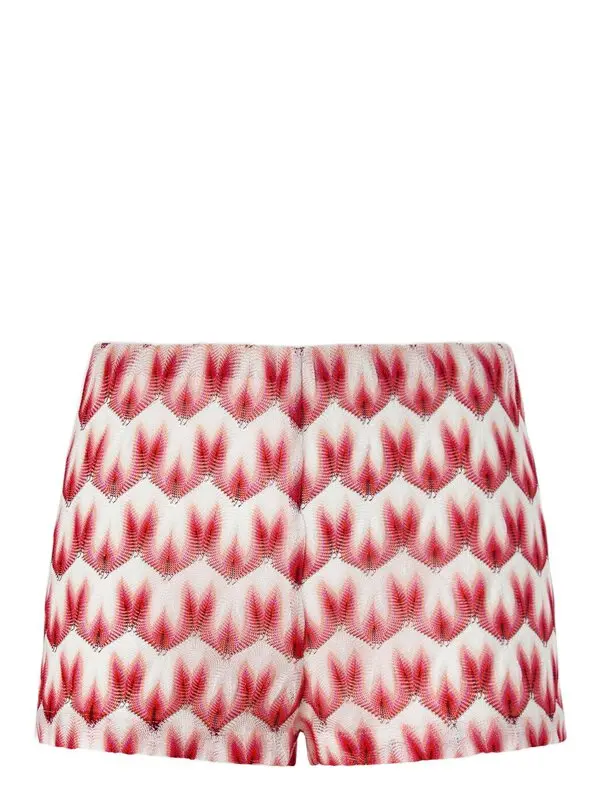 Missoni Hot Pants In Viscose With Floral Pattern - Multicoloured