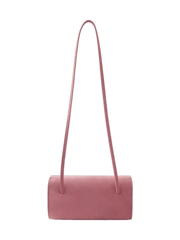 FANE Mie Nubuck Shoulder Bag - Red