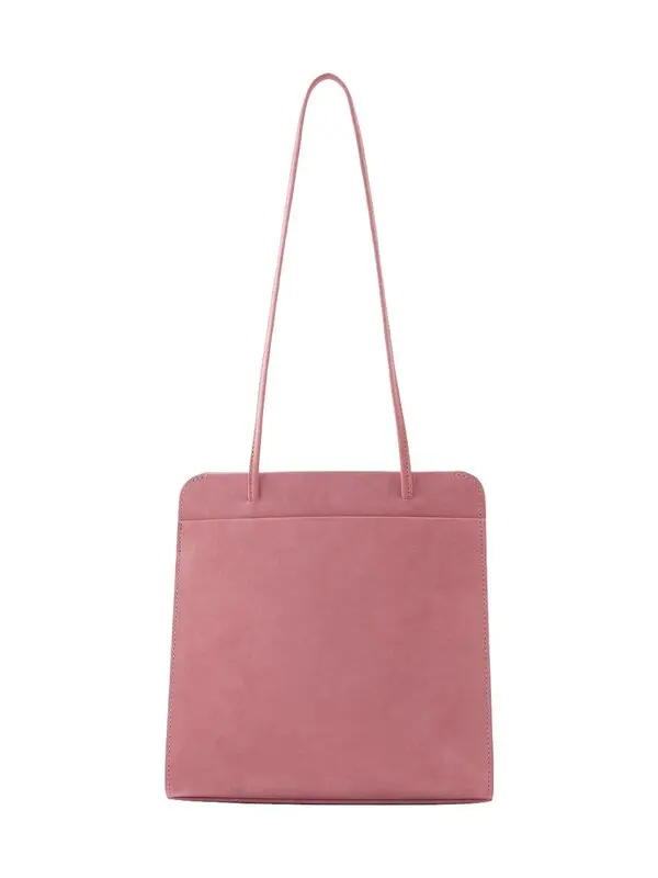 FANE Lisse Suede Tote - Red