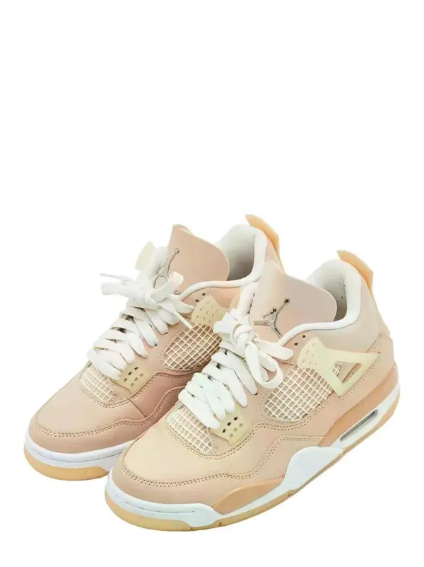 JORDAN Air 4 Shimmer Sneakers - Neutrals