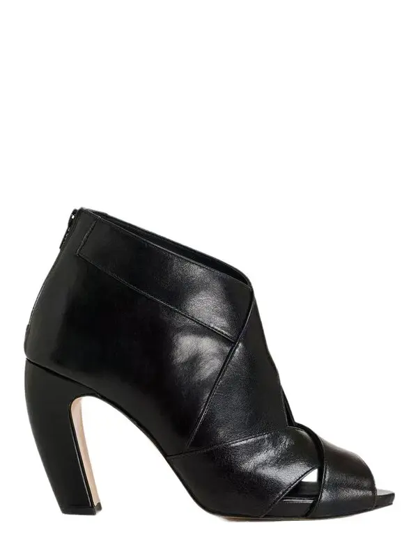 Essentiel Antwerp Keeptoe4 Peep-toe Sandals - Black