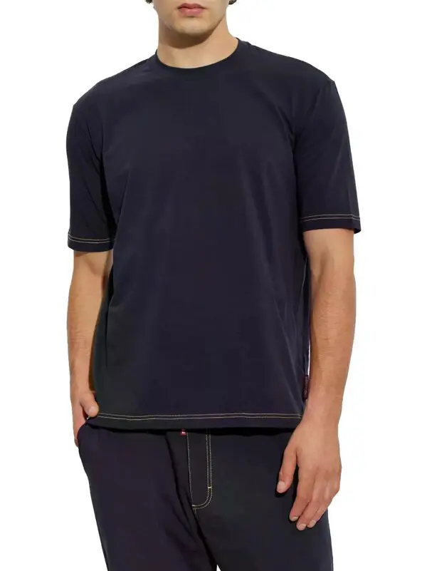 Dsquared2 Contrast-stitch T-shirt - Blue