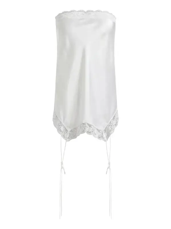 SEEN USERS Lace-trim Blouse - Neutrals