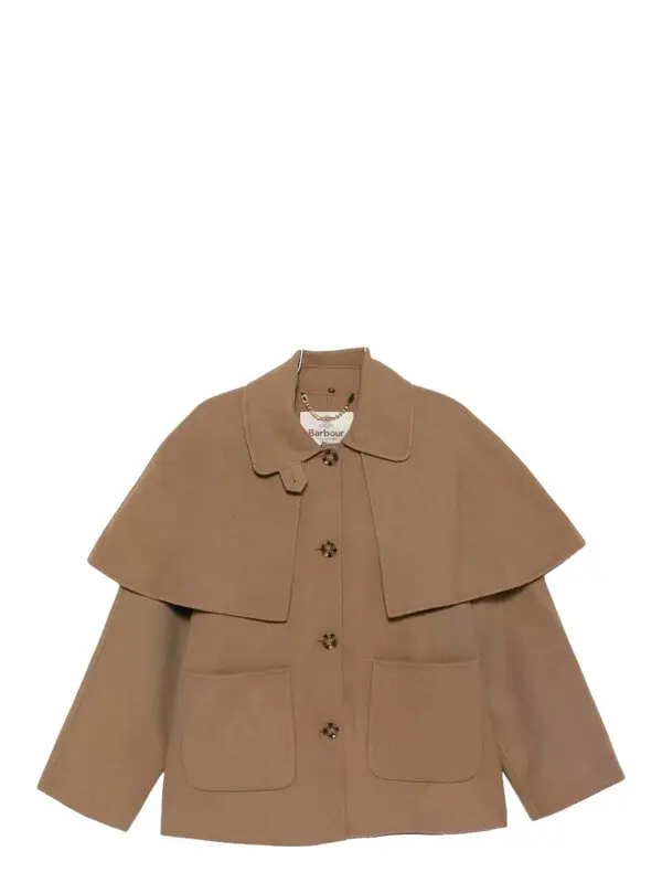 Barbour Aggy Button-down Coat - Brown