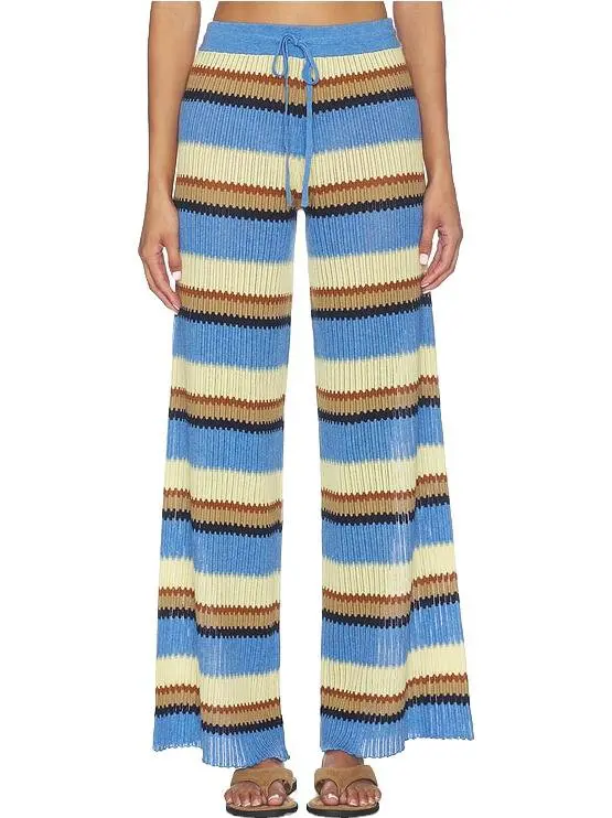 Guest In Residence Palazzo Pant In . Also - Multi