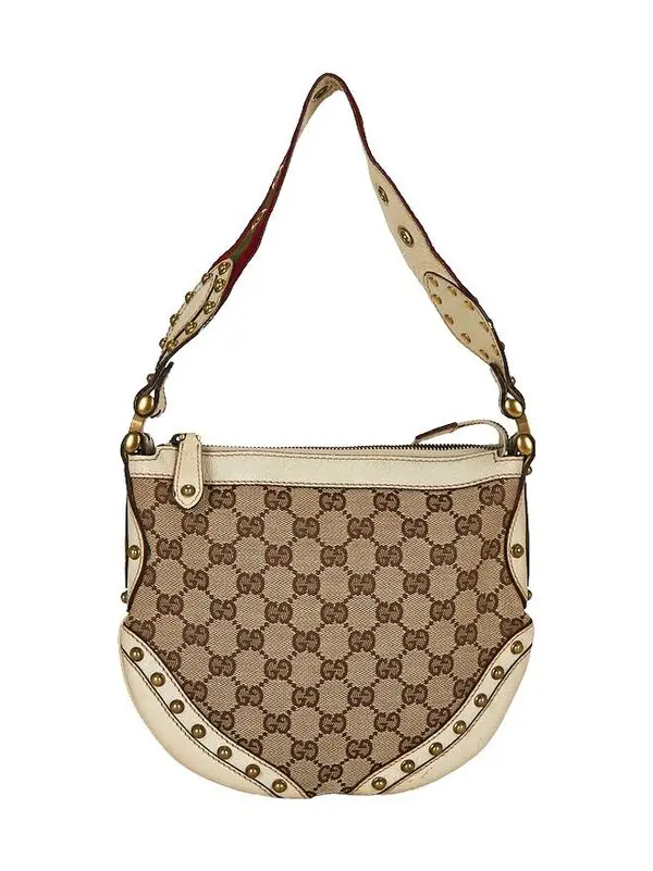 FWRD RENEW Gucci Pelham Hobo Bag - Brown