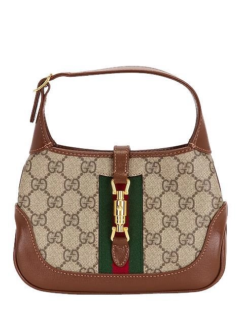FWRD RENEW Gucci Mini Jackie 1961 Hobo Bag - Beige