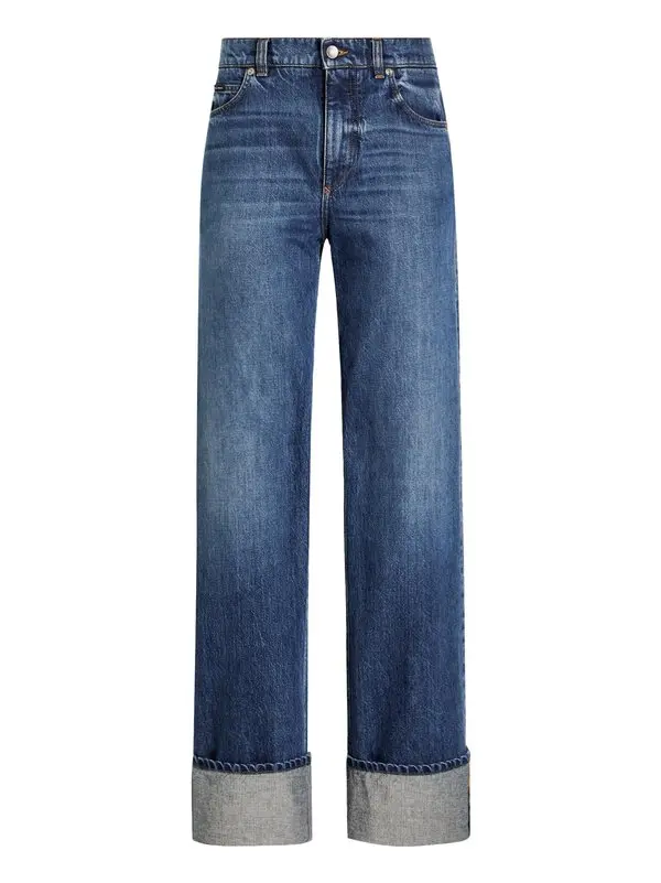 Dolce & Gabbana 5-pocket Denim Trousers - Multicolor