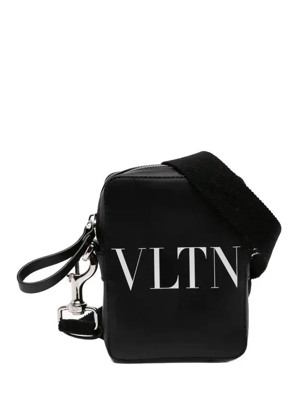 Valentino Garavani Small Leather Crossbody Bag - Black