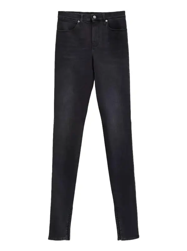 Gucci Cotton Skinny Jeans - Black