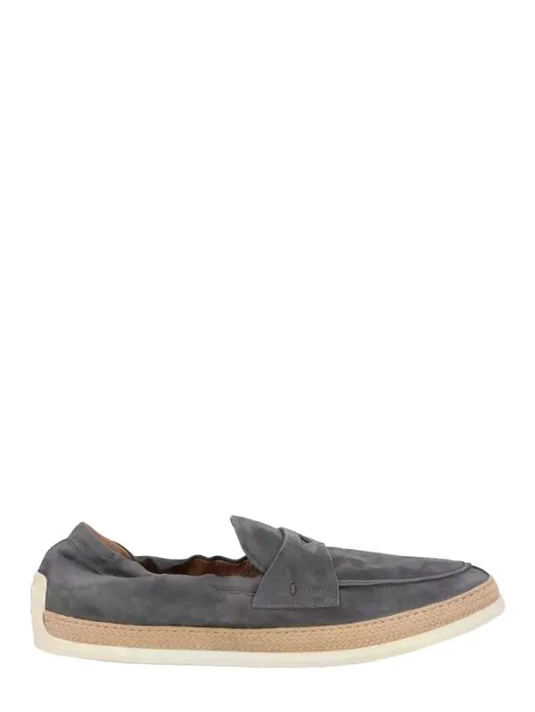 TOD'S Suede Espadrilles - Grey