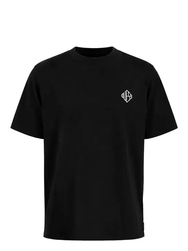 Guess Diamante-logo T-shirt - Black