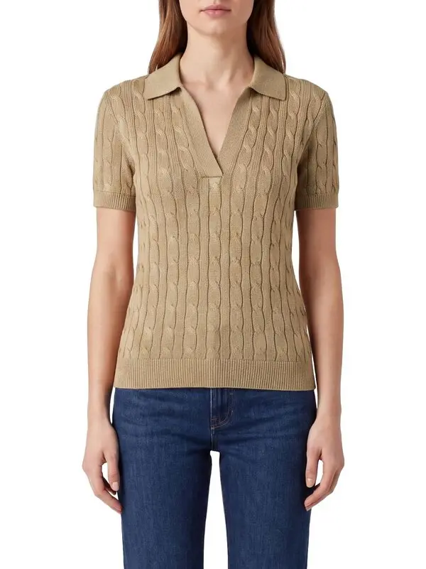 Ralph Lauren Polo Shirt Colour - Nude