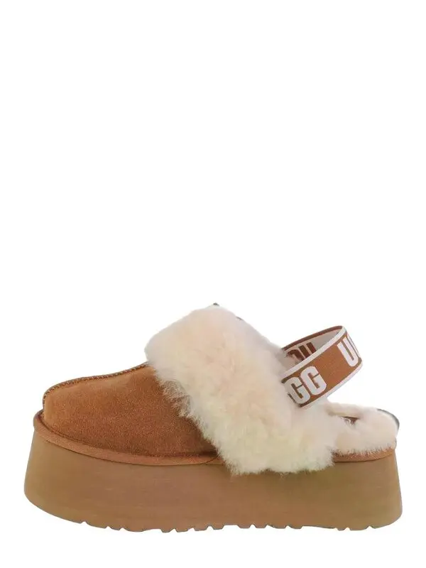 UGG Funkette Platform Mules - Brown