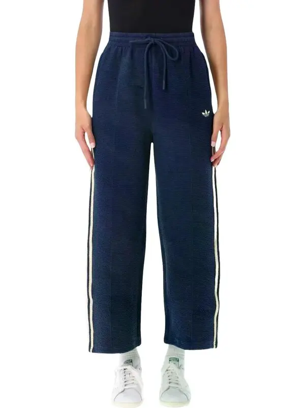 Adidas Firebird Cropped Track Pants - Blue
