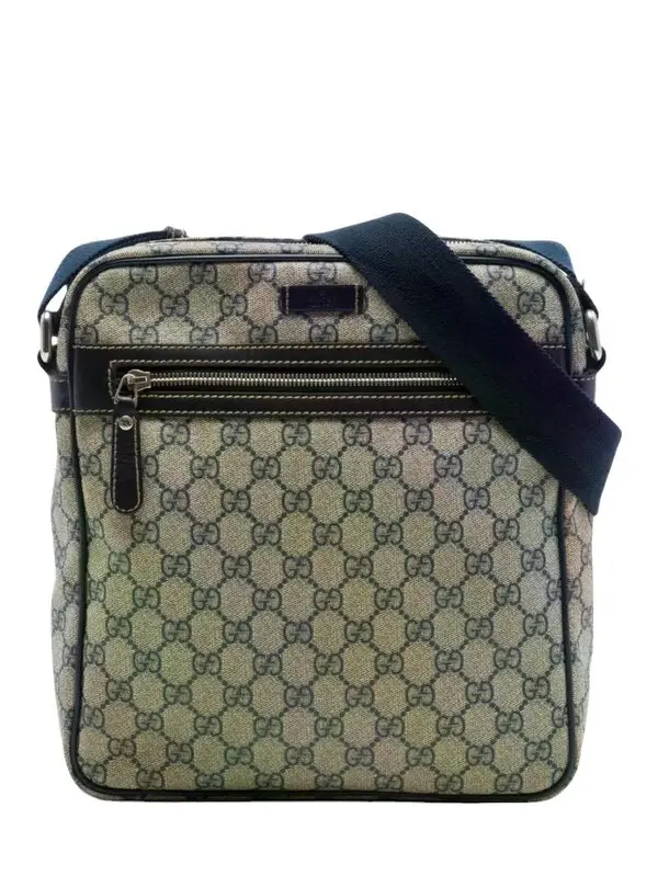 Gucci Gg Supreme Crossbody Bag - Neutrals