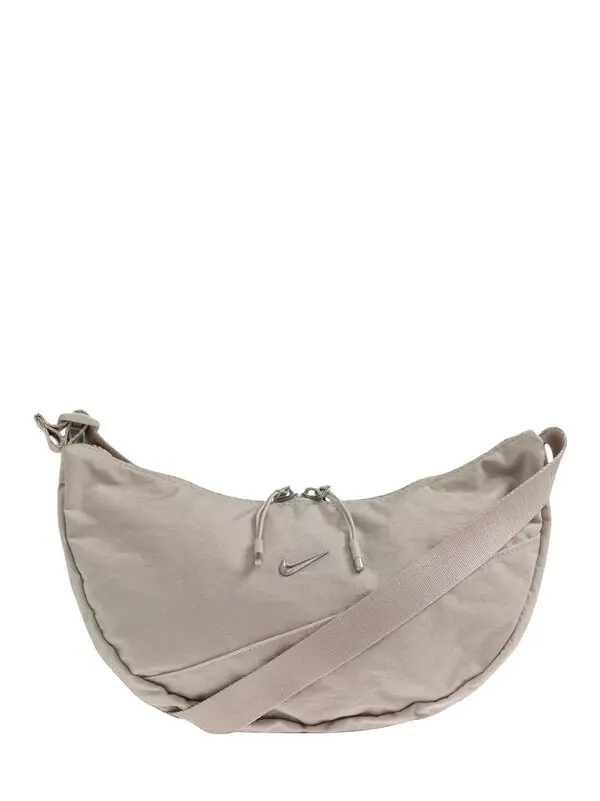 Nike Aura Logo-plaque Messenger Bag - Grey