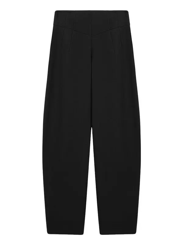 NOCTURNE Tailored Wide Leg Trousers - Black