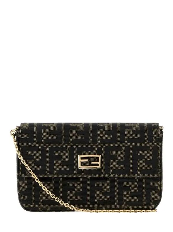 Fendi Tube Ff Mini Bag - Black