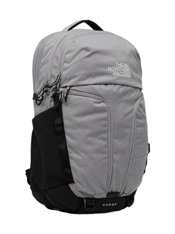 The North Face Surge Logo-embroidered Backpack - Grey