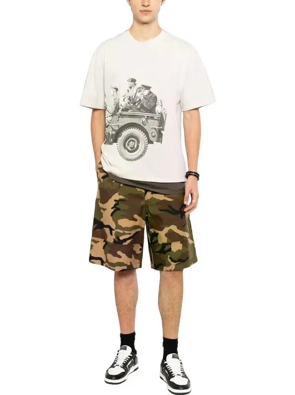 MELT Graphic-print T-shirt - Neutrals