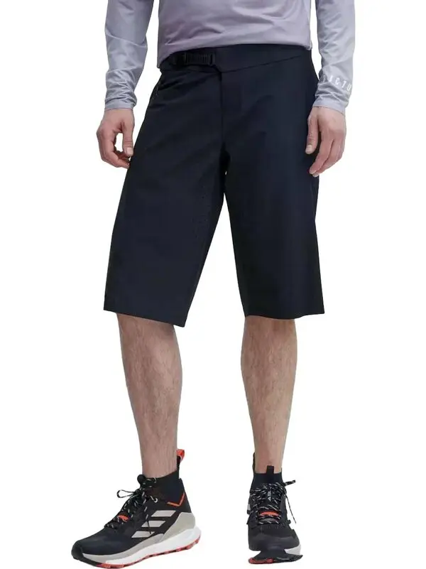 PICTURE ORGANIC CLOTHING Vellir Long Belted Shorts - Black