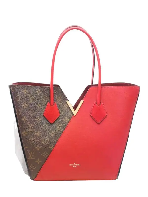 LOUIS VUITTON 2015 Monogram Kimono Mm Tote Bag - Brown