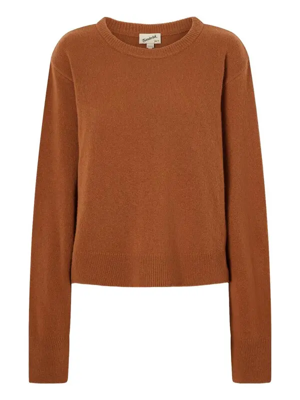 SANDERLAK Wool Sweater - Brown