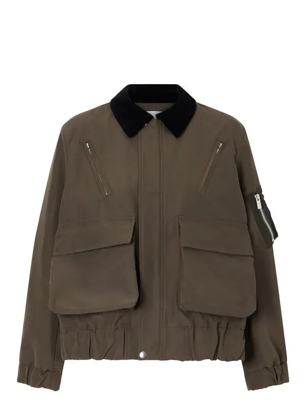 Sacai Cotton-blend Shell Jacket - Multi