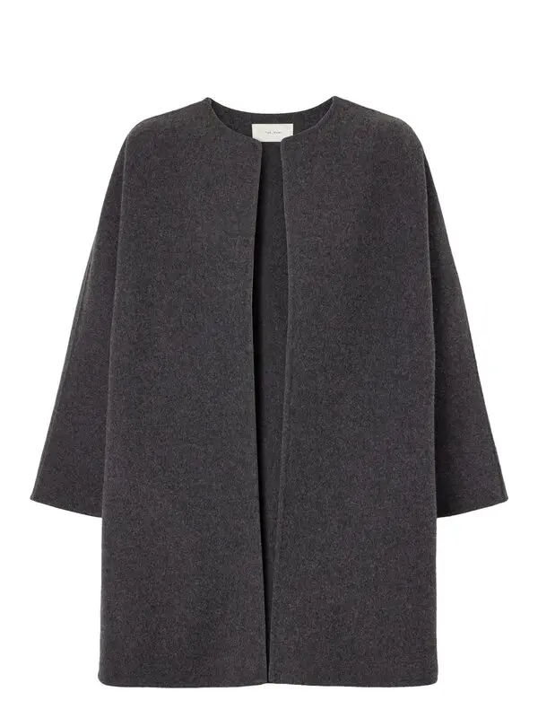 THE ROW Cove Wool And Cashmere-blend Jacket - Gray