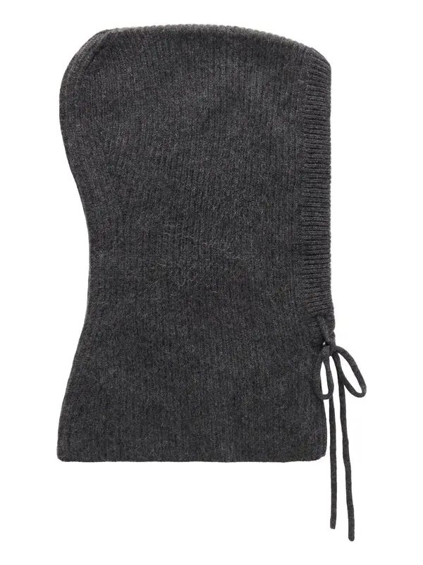 Arch4 Klosters Ribbed Cashmere Balaclava - Gray