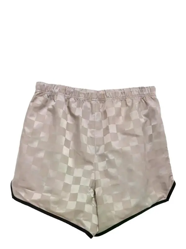 Fear Of God Check-pattern Drawstring Shorts - Neutrals