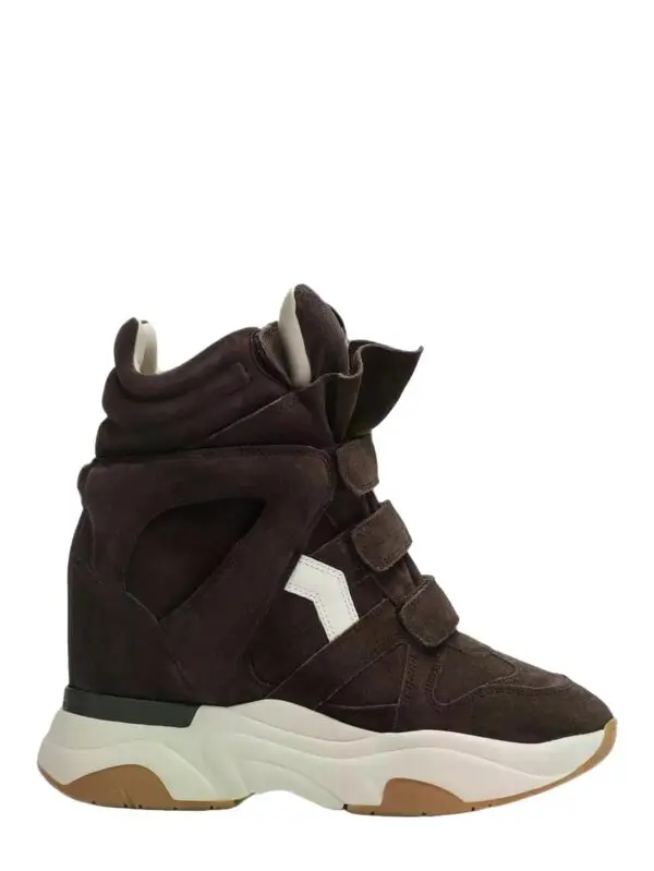 Isabel Marant Étoile Balskee Suede Trainers - Brown