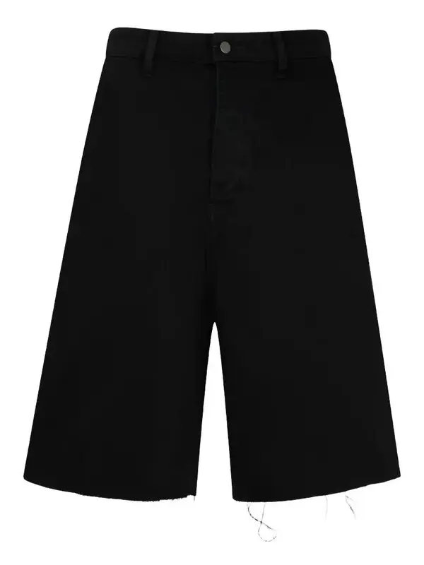 Fear Of God Raw-cut 5-pocket Shorts - Black