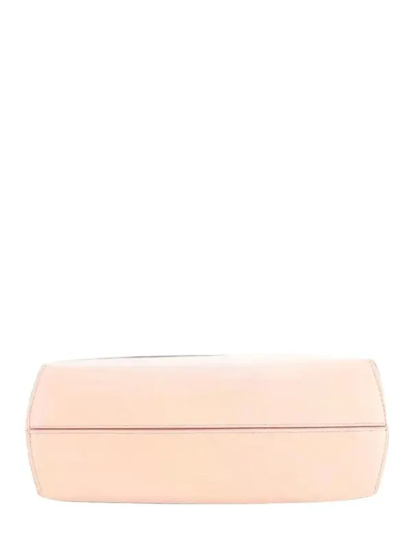 Fendi First Bag Leather Clutch Bag - Neutrals