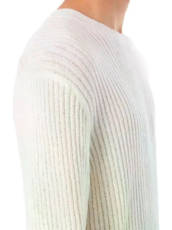 DANIELE FIESOLI Ribbed Sponge-effect T-shirt - White