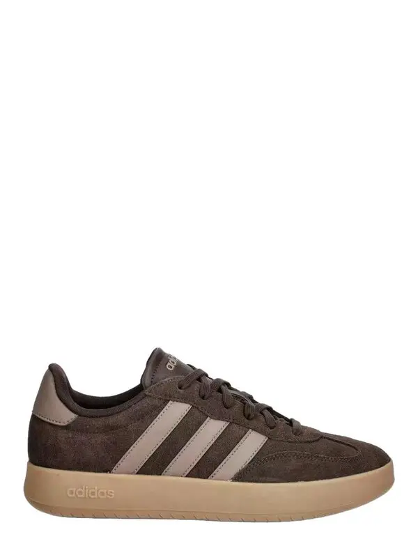 Adidas Barreda Suede Logo-patch Sneakers - Brown