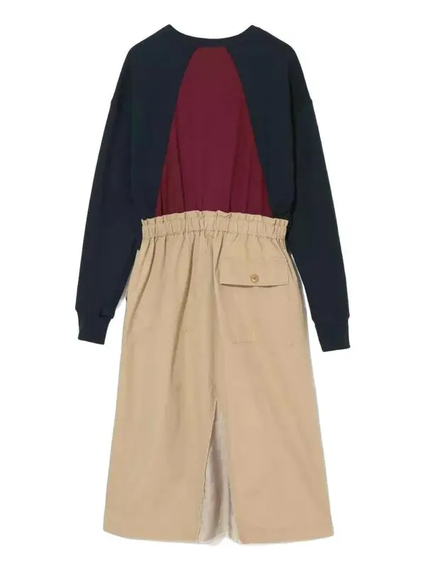 Undercover Trompe L'oeil Layered Dress - Blue