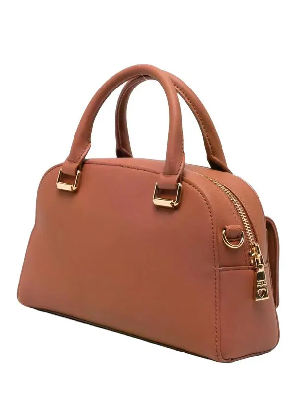 Moschino Logo-plaque Tote Bag - Brown