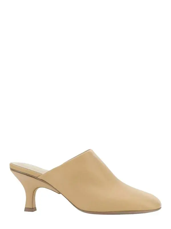 TOD'S 65mm Leather Mules - Neutrals