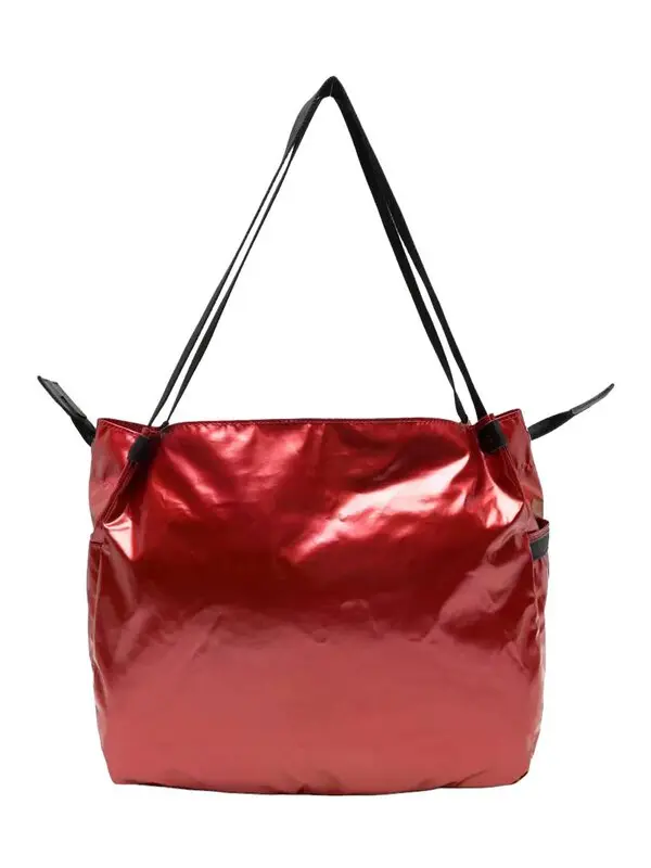 JACK GOMME Metallic Shoulder Bag - Red