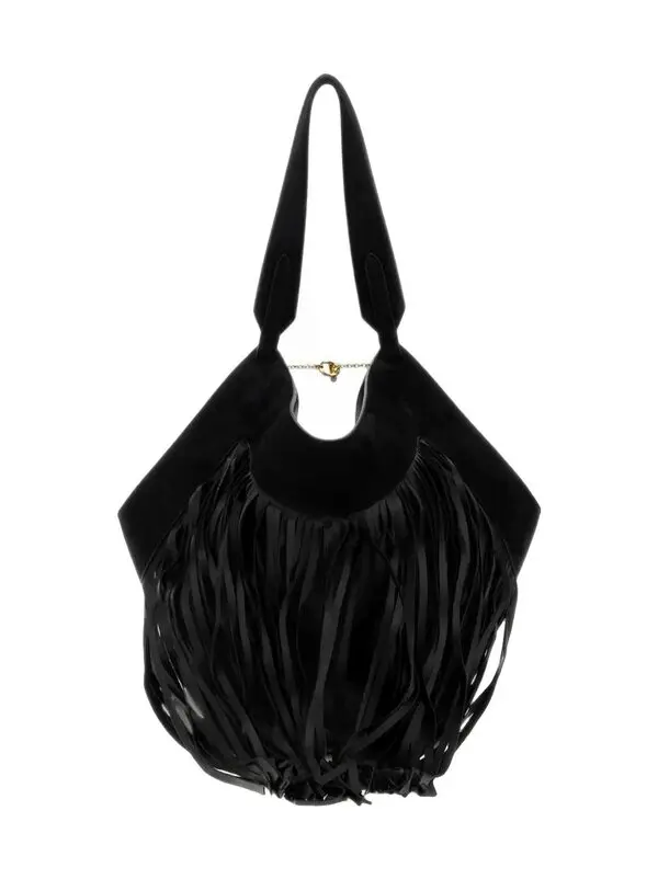 Khaite Lotus Tote Bag - Black