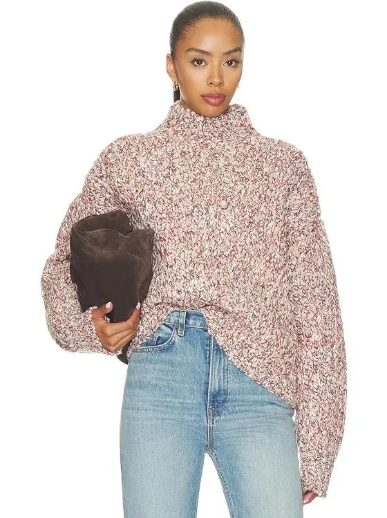 Ulla Johnson Albie Knit Pullover In . Also - Pink