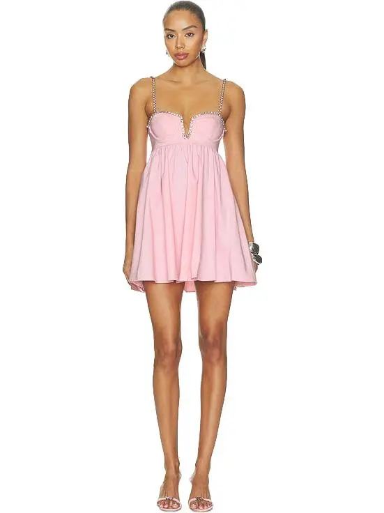 Majorelle Gina Mini Dress In . Also - Pink