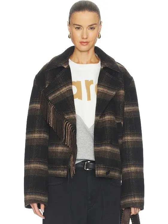 Isabel Marant Étoile Galeane Jacket In . Also - Brown