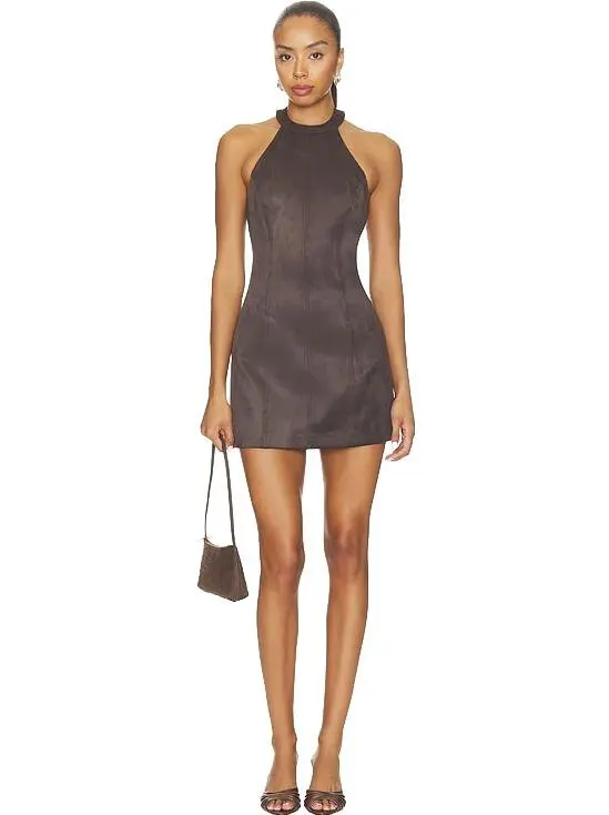 Tularosa Collina Mini Dress In . Also - Brown