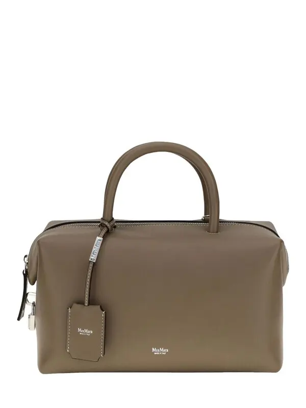 Max Mara Top Handle Bag - Mud
