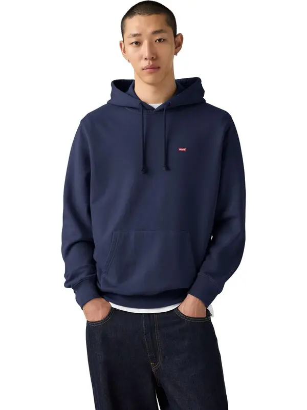 LEVI'S Essential Logo Hoodie - Blue